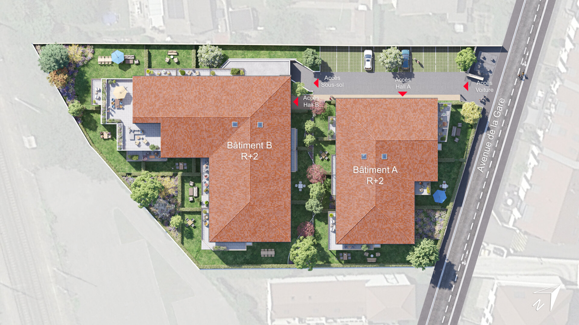 Programme immobilier neuf : FLORA à La verpillière (38) | Bati Lyon ...